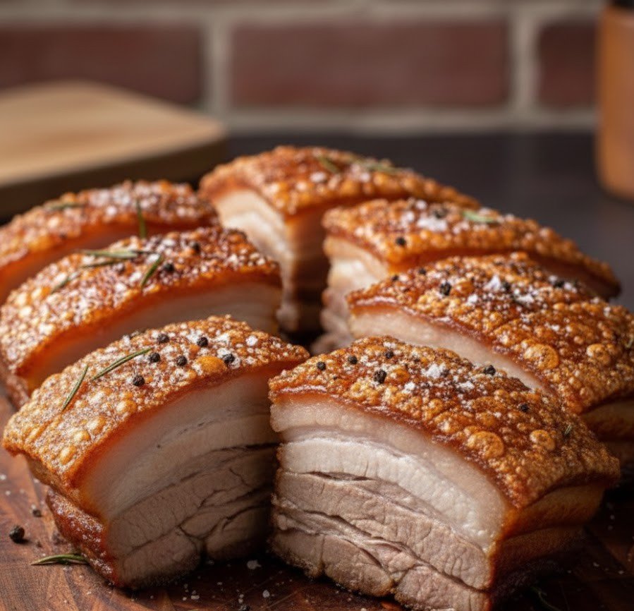 James Martin Pork Cracklings